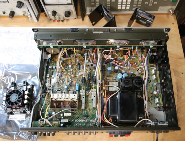 Modernizing a vintage Yamaha receiver