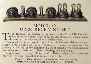 Atwater Kent model 12 (circa 1925)